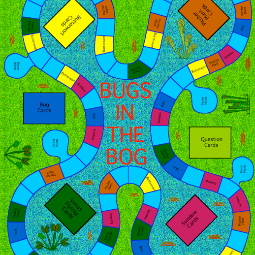 Bugs in the Bog Board Game (Digital Download)